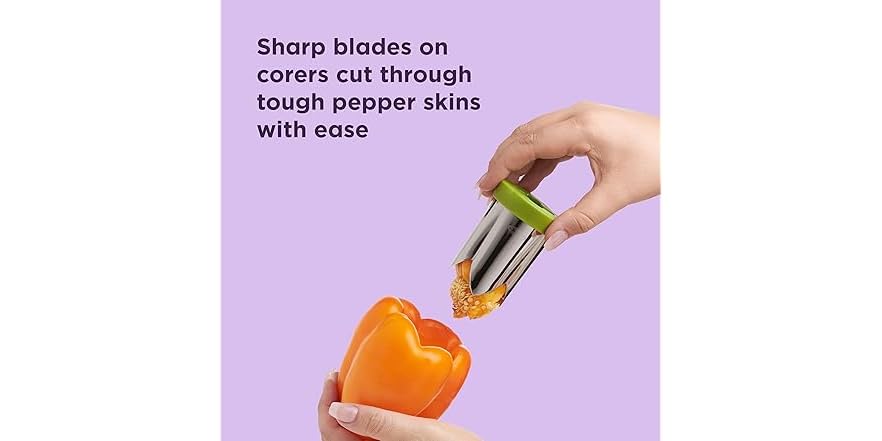 Chef'n QuickCore Pepper Plus Corer Set