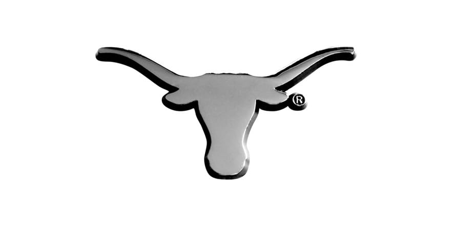 NCAA Chrome Car Emblems