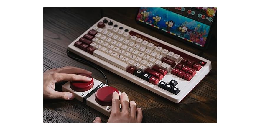 8BitDo Retro Mechanical Keyboard (Open Box)