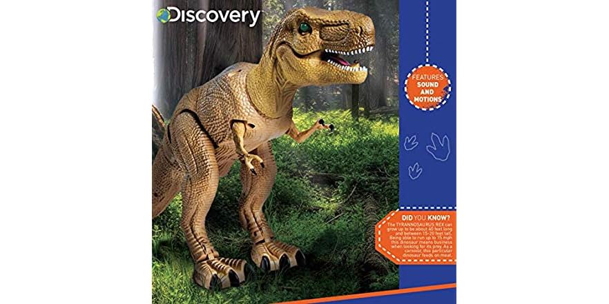 Discovery Kids Remote Control T Rex