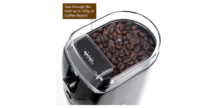 Secura SCG-903B Electric Burr Coffee Grinder