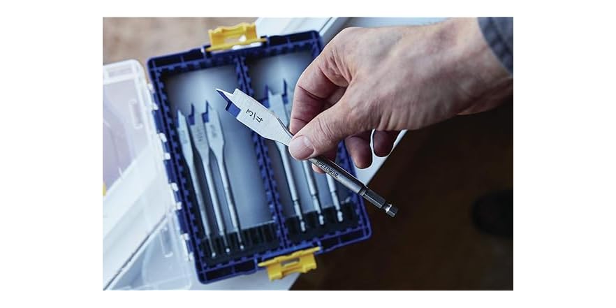 Irwin Tools IRWIN Speedbor Max Drill Bit Set, 8pc