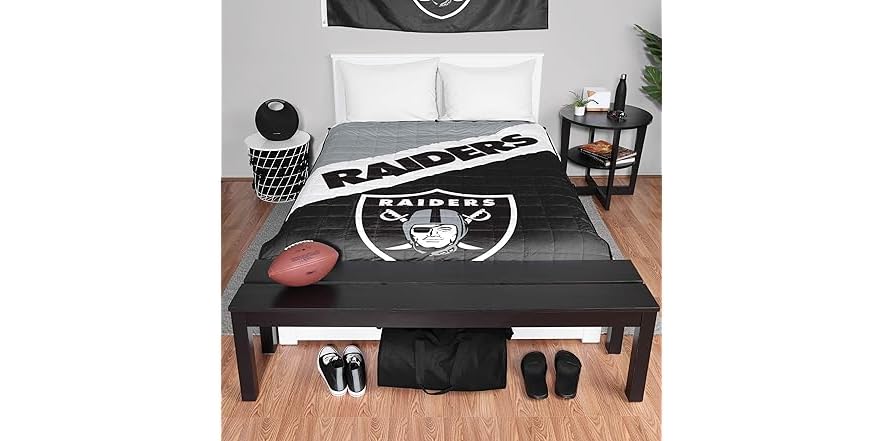 Las Vegas Raiders Weighted Blanket