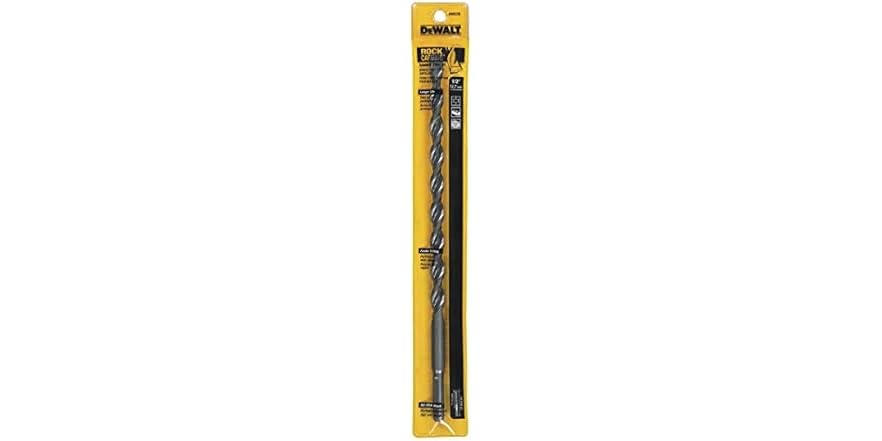 DEWALT DW5236 1/2" Carbide Hammer Drill Bit