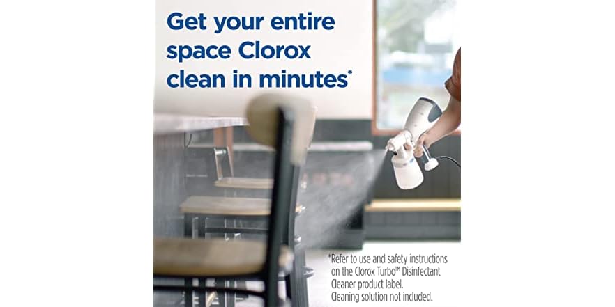 Clorox Turbo Handheld Power Sprayer