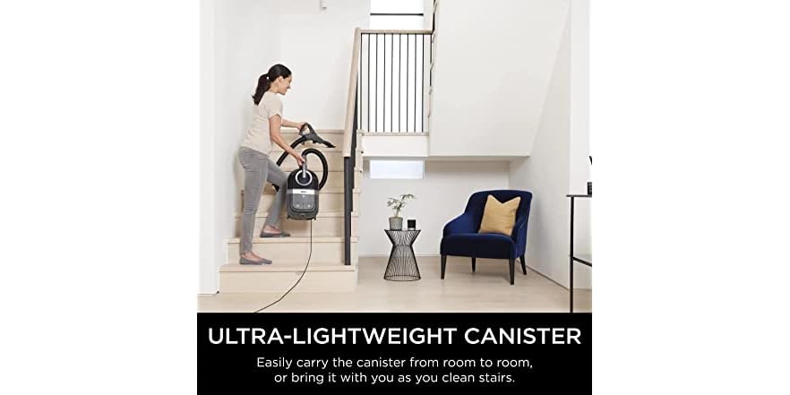 (NEW) Shark CV101 Anti Allergen Canister Vacuum