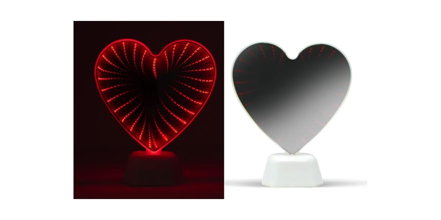 Heart Infinity Mirror