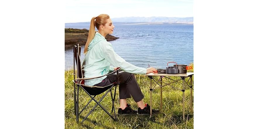yoyomax 14pcs Camping Cookware Mess Kit