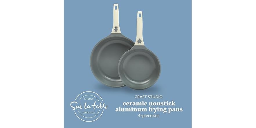 Sur La Table Kitchen Essentials Craft 8 and 10" Skillet Set