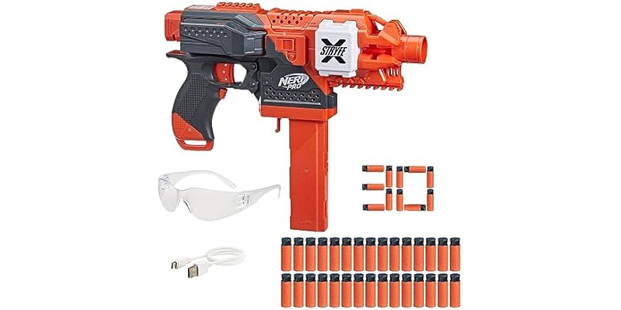NERF Pro Stryfe X Dart Semi-Auto Blaster (Open Box)