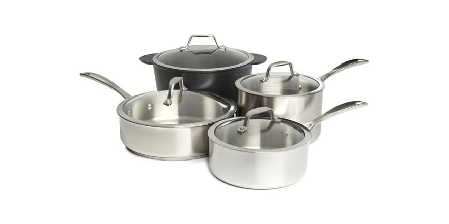 Regal Ware 10pc Tri-Ply Cookware Set