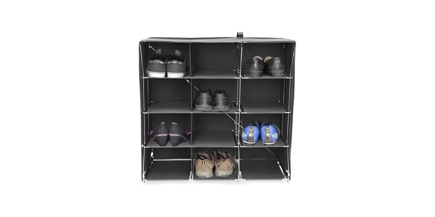 Origami 12-Shelf Foldable Shoe Rack