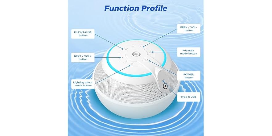 Maraawa Floating Waterproof Pool Speaker