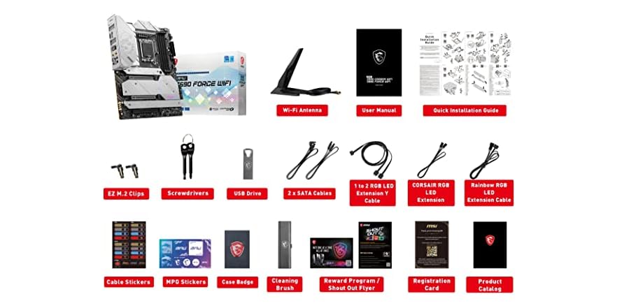 MSI Z690 Force WiFi Gaming Motherboard