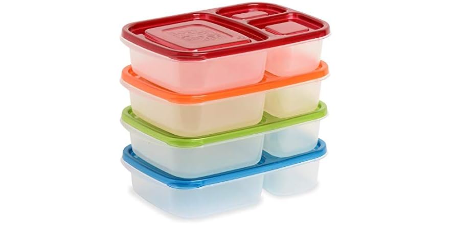 EasyLunchboxes 3 Compartment Lunch Box