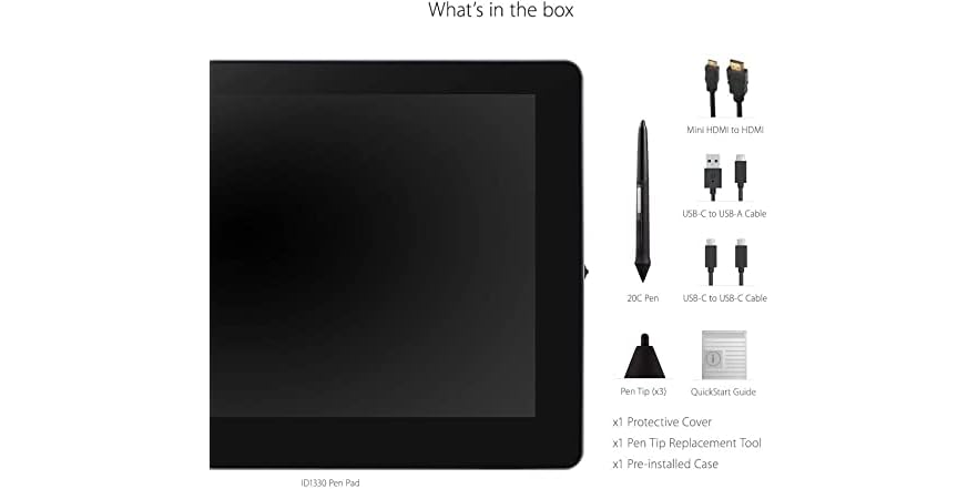 ViewSonic 13.3" Drawing Pen Display Tablet