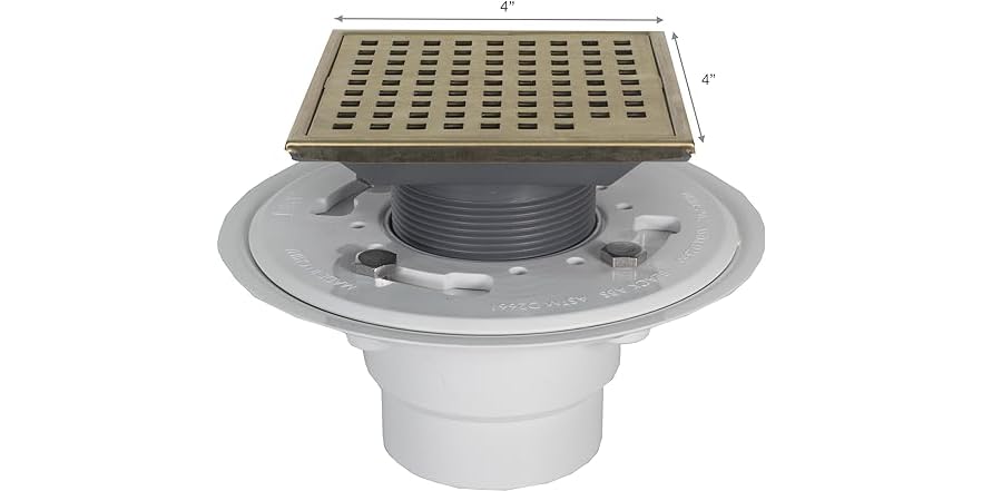 QM Square Shower Drain
