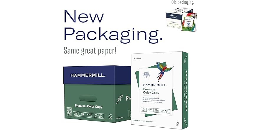 Hammermill Printer Paper, Premium Color 32 lb Copy Paper