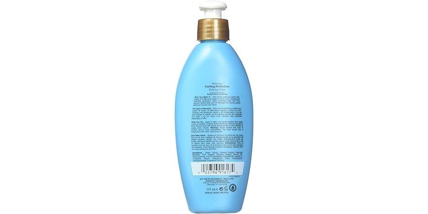 Ogx Moroccan Curl Perfection Defining Cream 6 Ounce (177ml)
