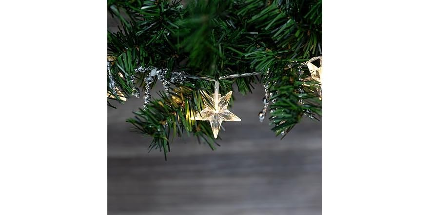 LumaBase Battery Operated Star String Lights