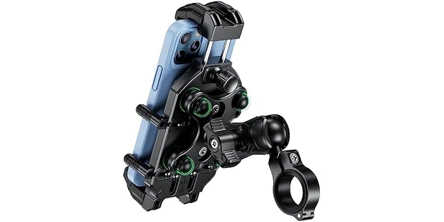 Motorcycle Phone Holder With Secure Lock