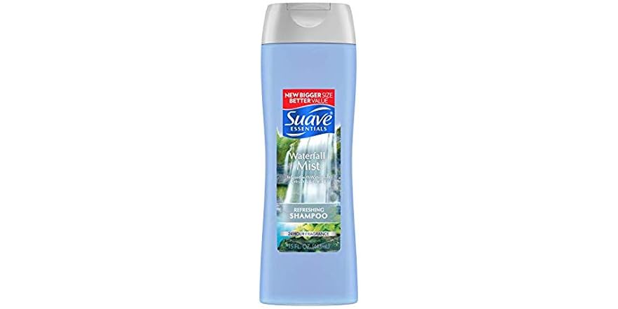 Suave Essentials Waterfall Mist Shampoo 15 oz