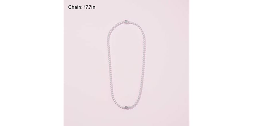 Pandora 398565C01-45 45cm, 17.7 inches Beads & Pave (Open Box)