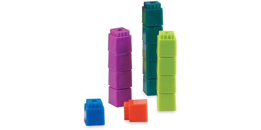 Interlocking Cubes, for Early Math