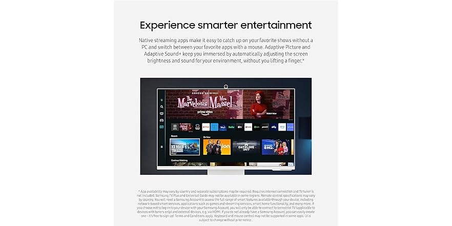 Samsung 27" M80C 4k Smart Monitor (Open Box)