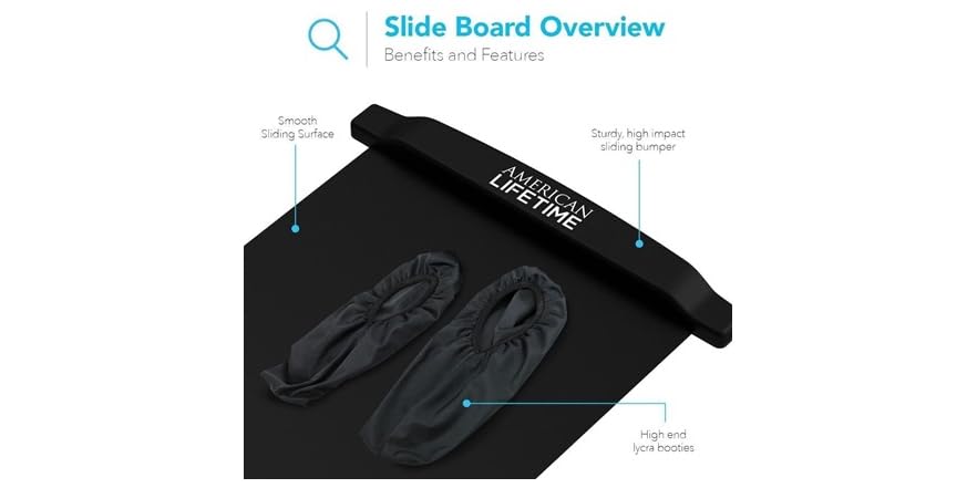 American Lifetime Slide Board, 7.5 Feet