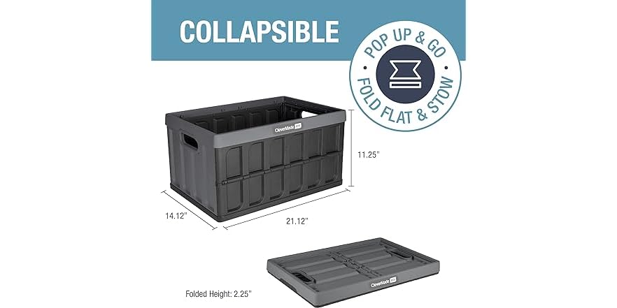 CleverMade Collapsible Storage Bins