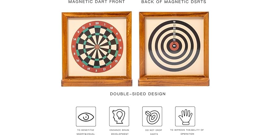 LXGYPWIN Mini Dart Board for Kids