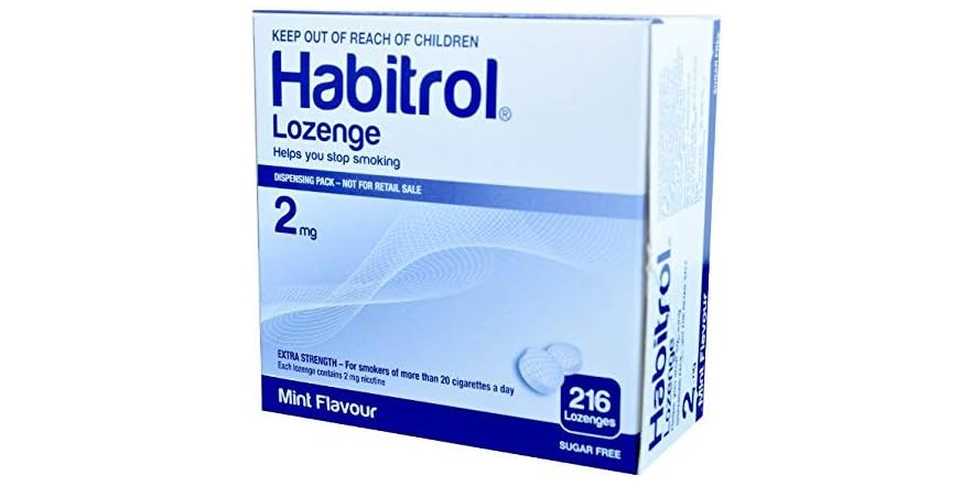 Habitrol Nicotine Lozenge Mint Flavor