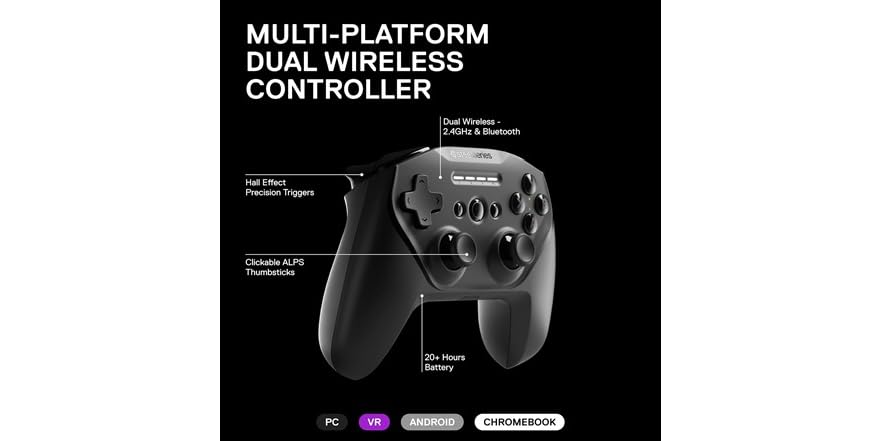 SteelSeries Stratus Duo Wireless Controller