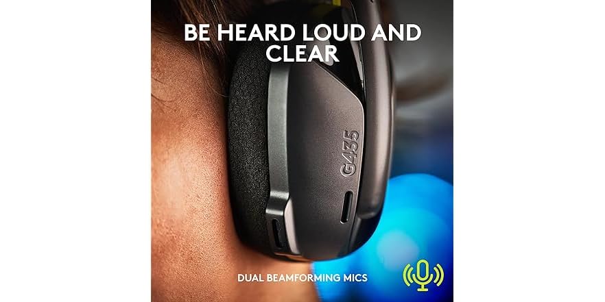 Logitech G435 LIGHTSPEED Gaming Headset