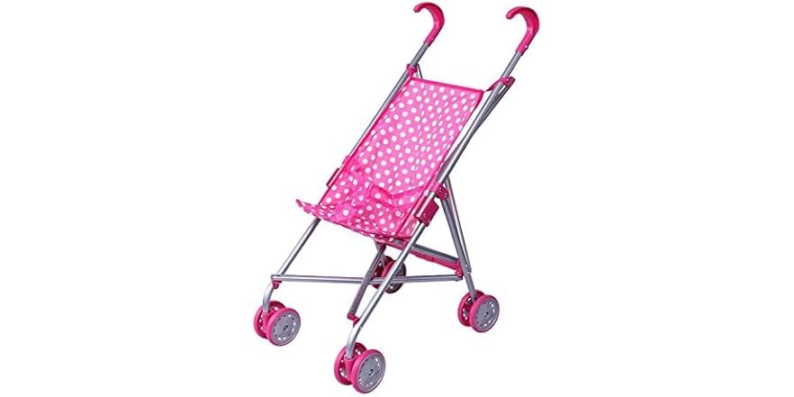 Click N' Play Precious Toys Baby Doll Stroller - Pink