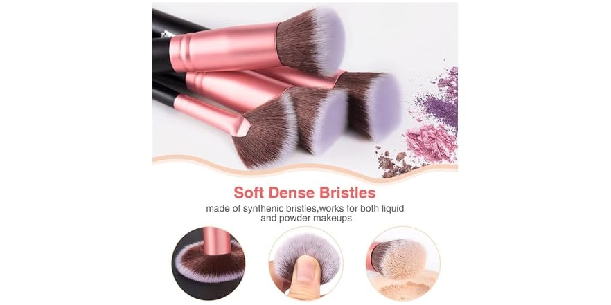 BESTOPE PRO Makeup Brush Set - 16 Pcs