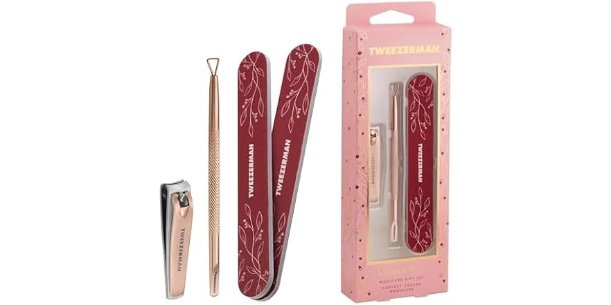 Tweezerman Vintage Rose Manicure Gift Set
