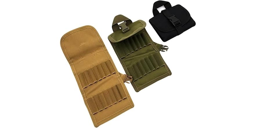 (2 Pack) Cartridge Belt Carrier Case
