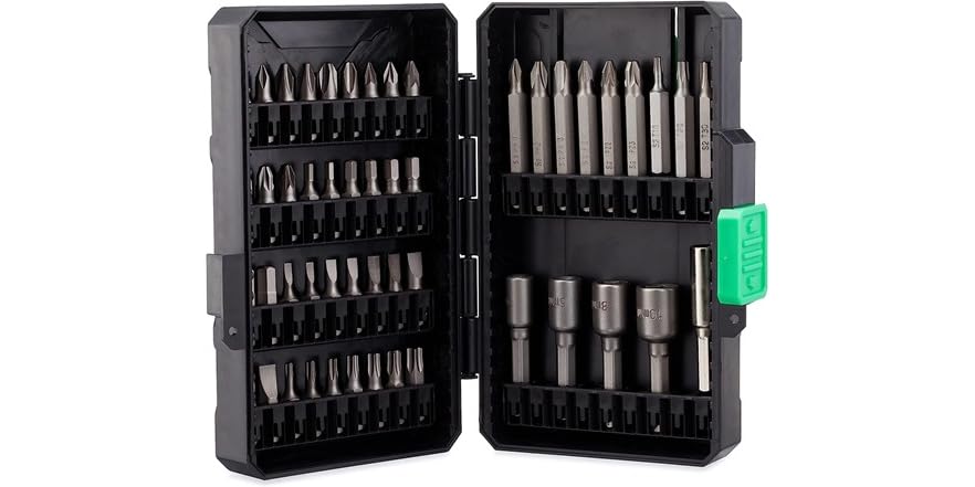 Denali 123-Piece Screwdriver and Drill Bit Set