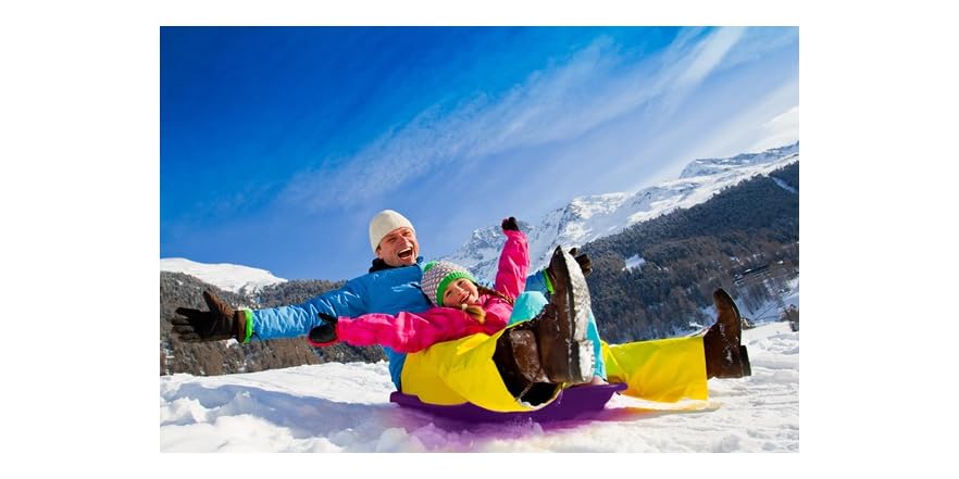 Frost Rush Rocket Shaped Snow Sled