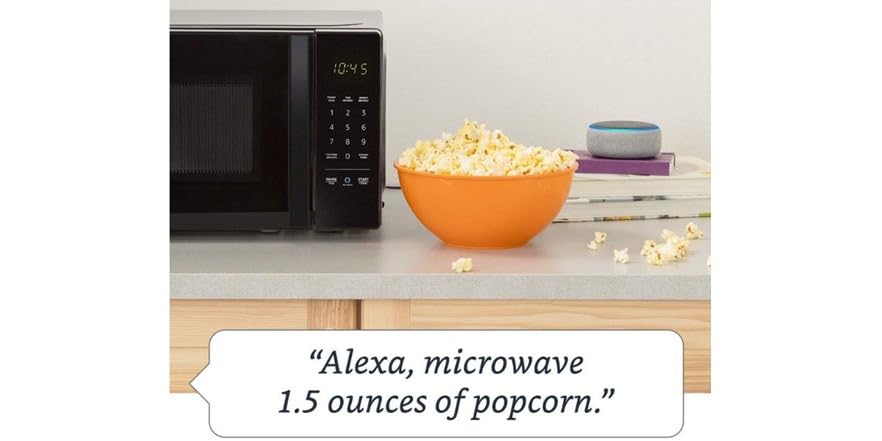 AmazonBasics Alexa-Enabled 700W Microwave