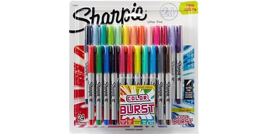 Sharpie Color Burst Ultra Fine Markers