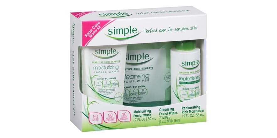 Simple Face Care Starter Kit 3 Pcs