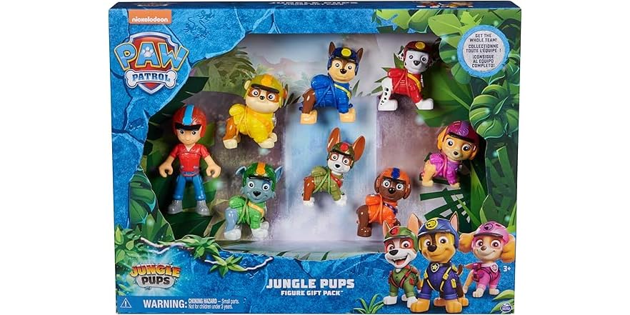 Paw Patrol: Jungle Pups Action Figures