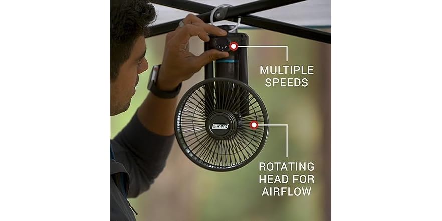 Coleman OneSource Rechargeable Camping Fan