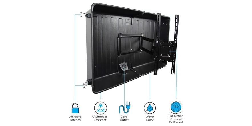 Storm Shell Outdoor TV Enclosure