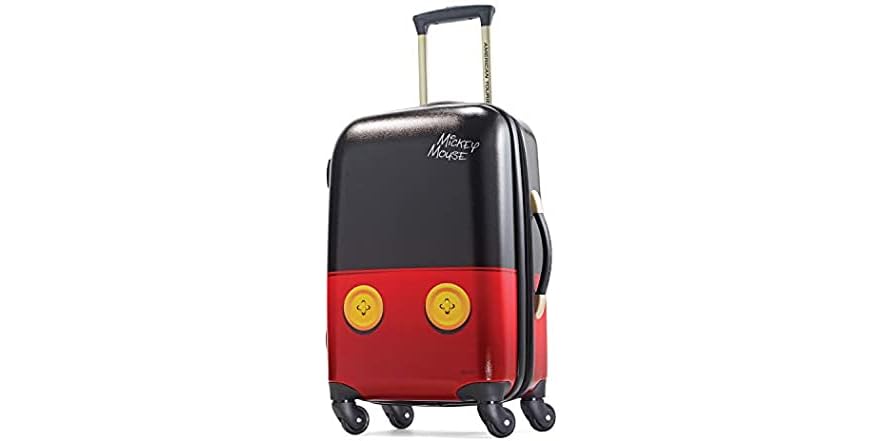Disney Mickey Mouse Hardside Luggage, 21"
