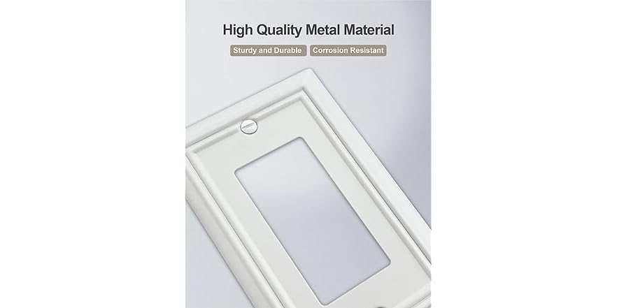 4 Pack Electrical Outlet Cover Plates