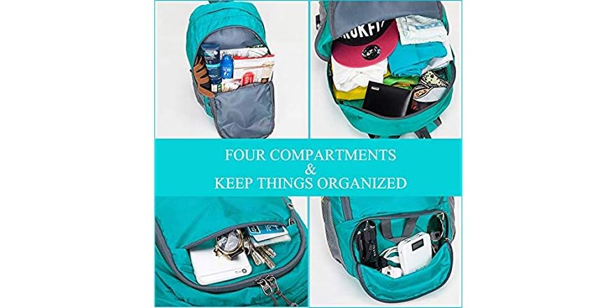 IdealTech Lightweight Packable Backpack